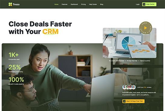 Trezo - Tailwind CSS Admin Dashboard Template